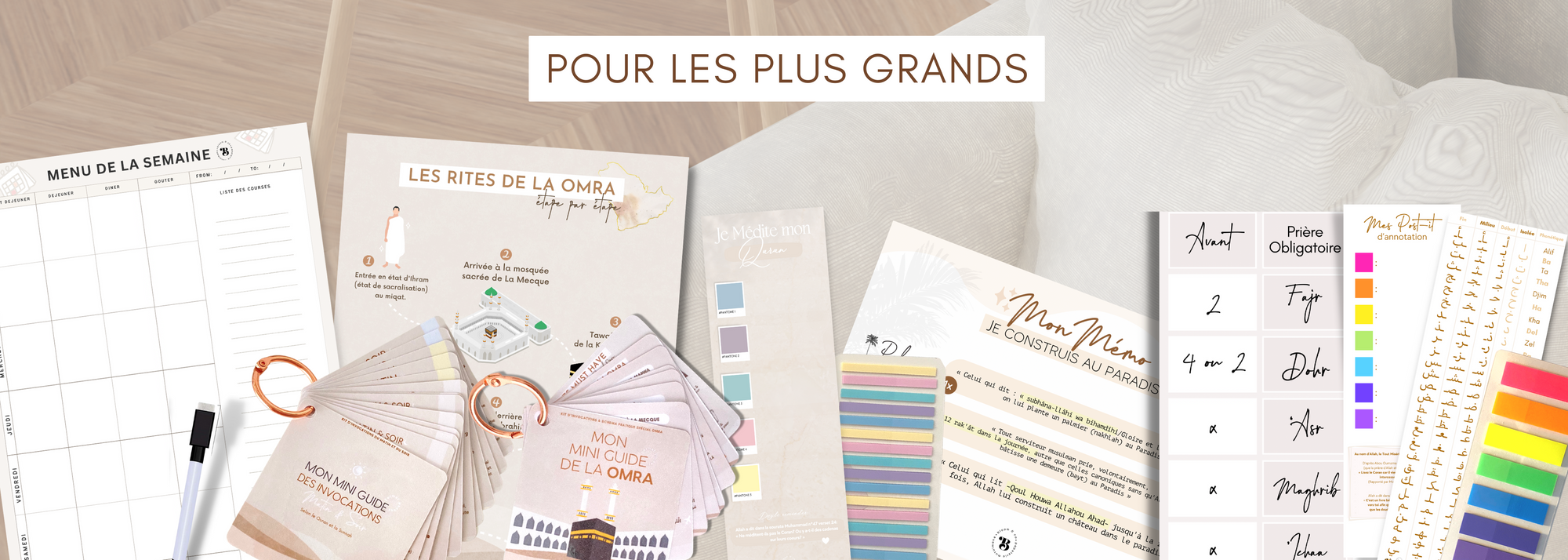 Bloom&co Papeterie : Affiche et support éducatif, papeterie musulmane ...