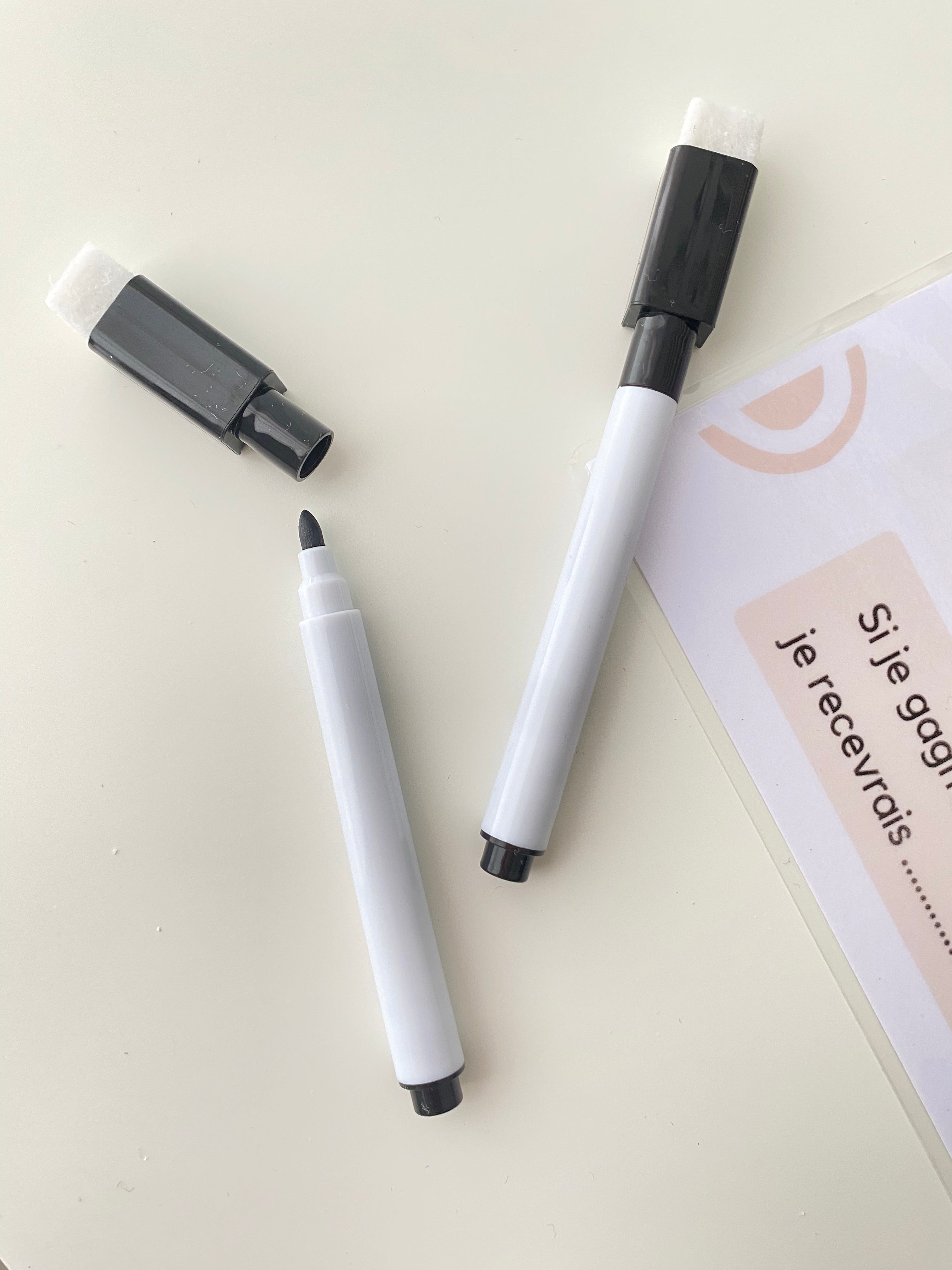 Feutre effaçable aimanté – Bloom and co papeterie